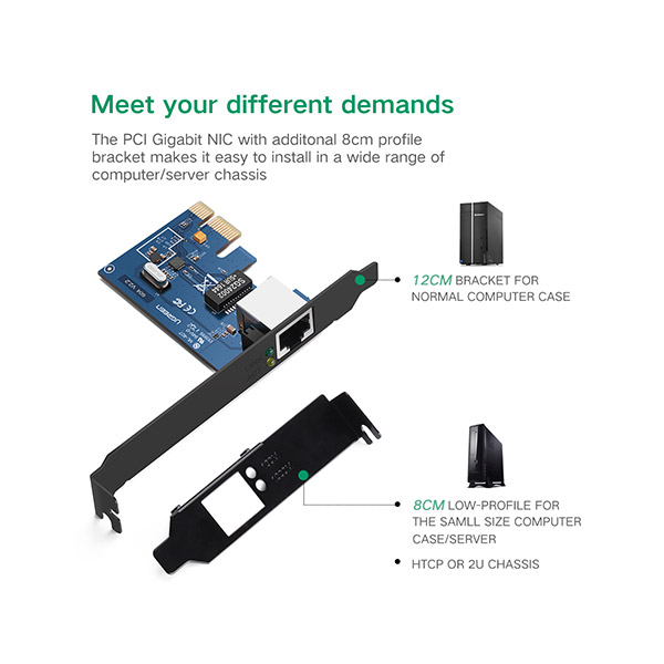 UGREEN US230 (30771) Gigabit PCI Network Adapter Price in BD