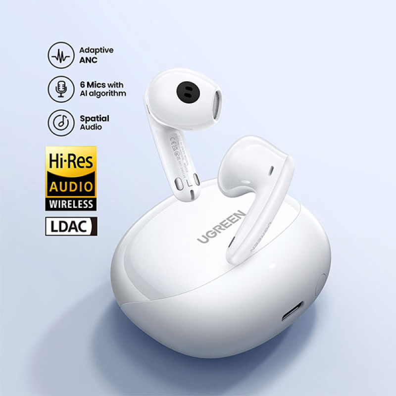 Ugreen WS203 (35873) HiTune H6 Pro Hybrid ANC Earbuds Price in BD