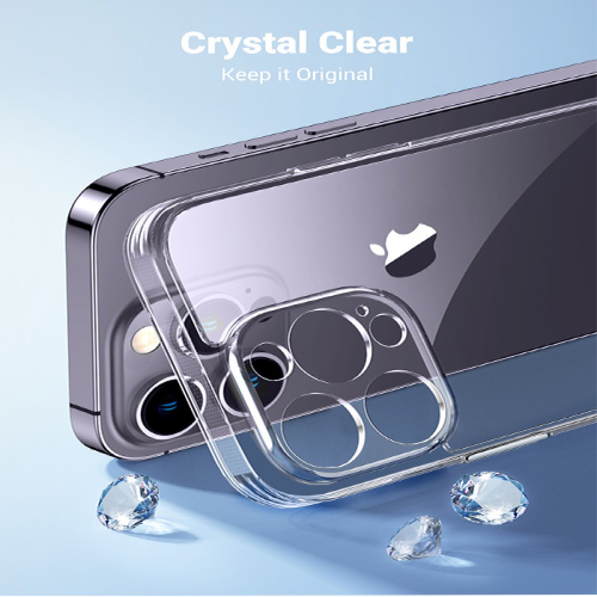 UGREEN LP620 (90941) Classy Clear Enhanced Protective Case for iPhone ...