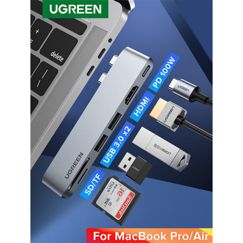 UGREEN CM380 (80856) USB-C Multifunctional Docking Station Price in BD
