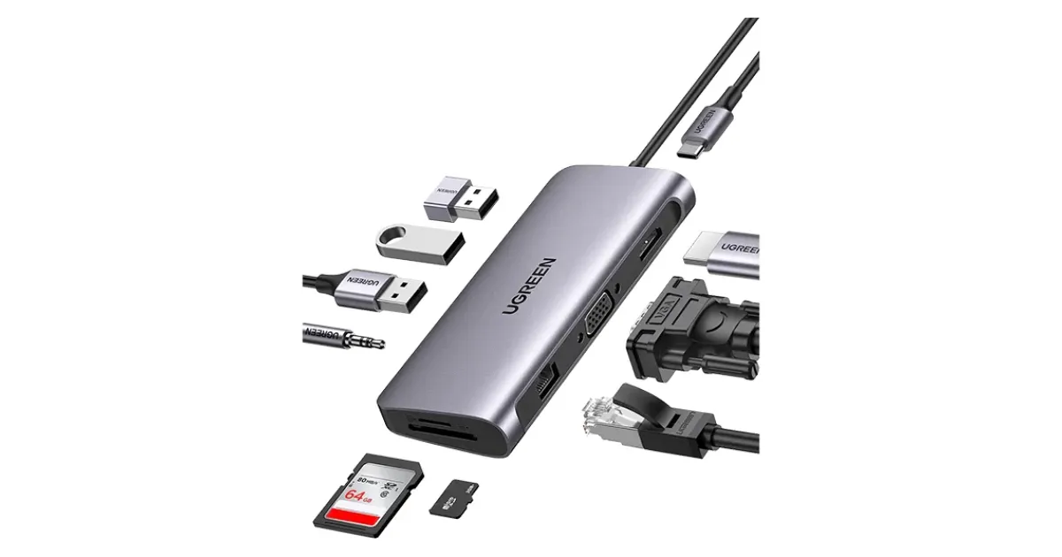 UGREEN CM639 (45380) 10-in-1 USB-C Docking Station Price in BD