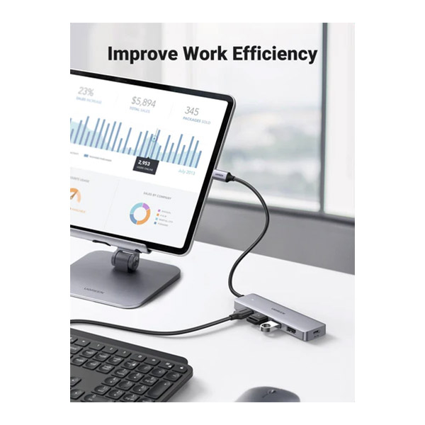 UGREEN CM219 (25851) 4-Port USB 3.0 Hub Price in BD