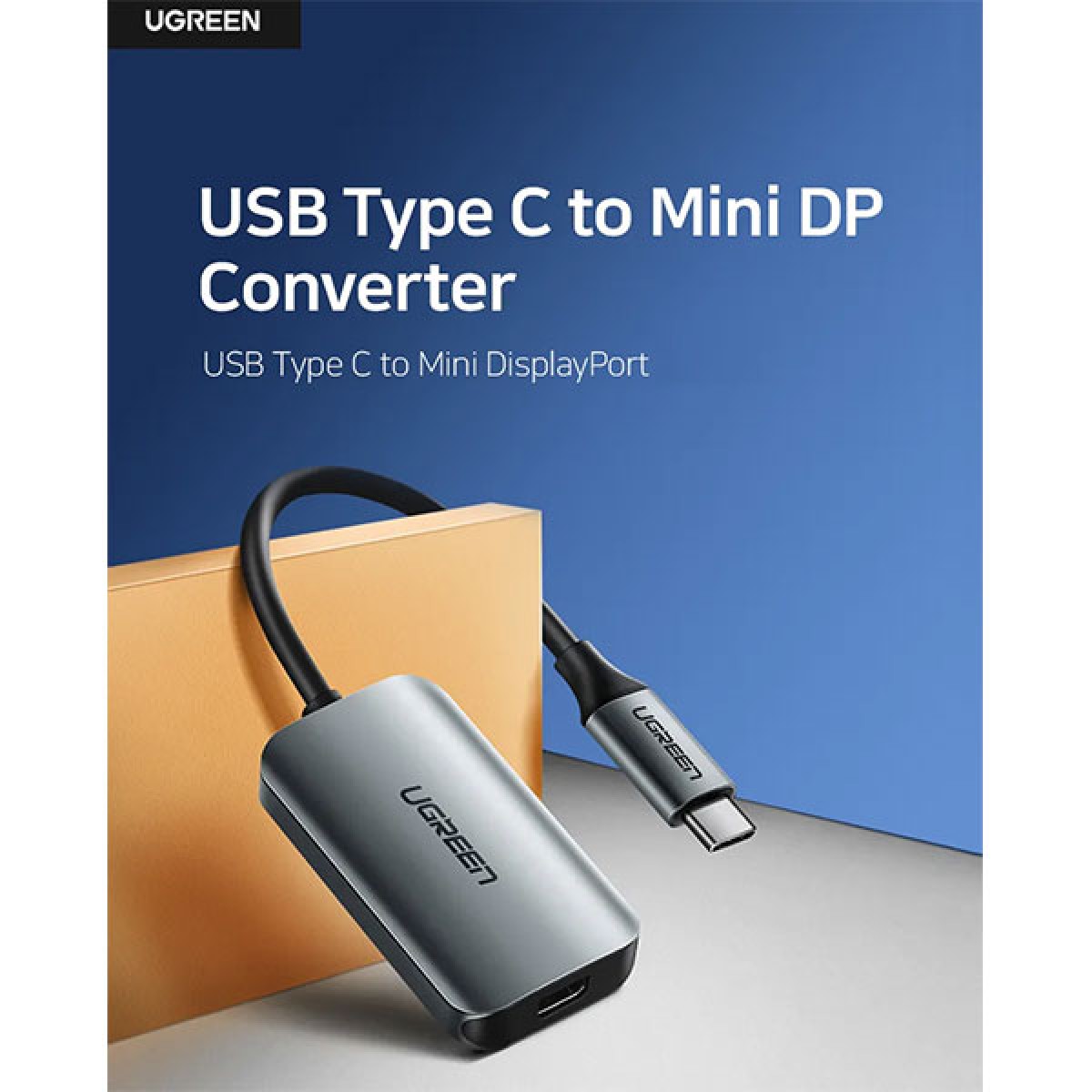 UGREEN CM236 (60351) USB-C to Mini DisplayPort Adapter Price in BD