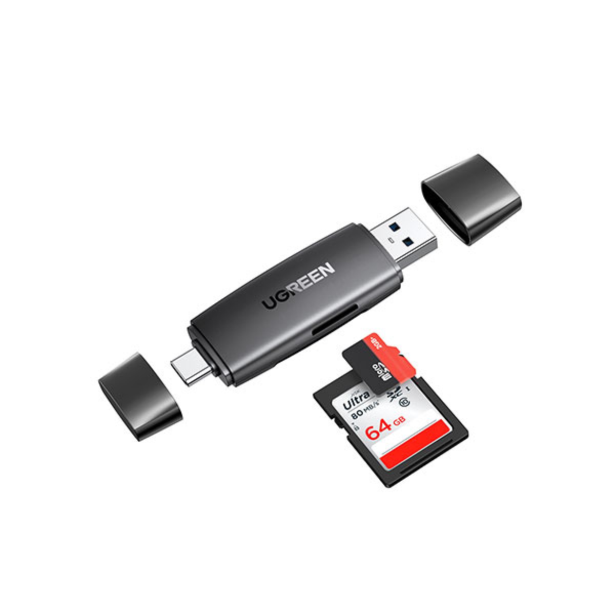 UGREEN CM304 (80191) 2-IN-1 Multifunction Card Reader Price in BD