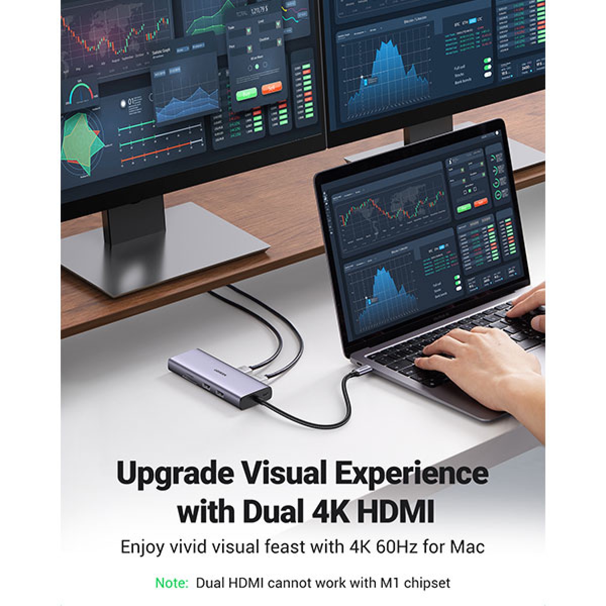 UGREEN CM490 (90119) USB-C Multifunction 9-in-1 Adapter Price in BD