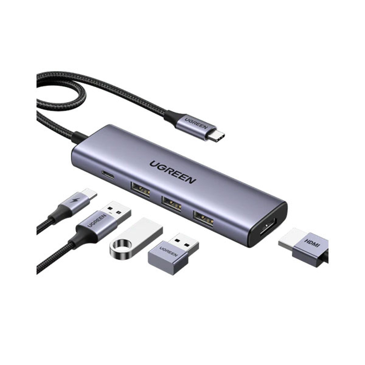 UGREEN CM511 (15596) USB-C Multifunction 5-in-1 Adapter Price in BD