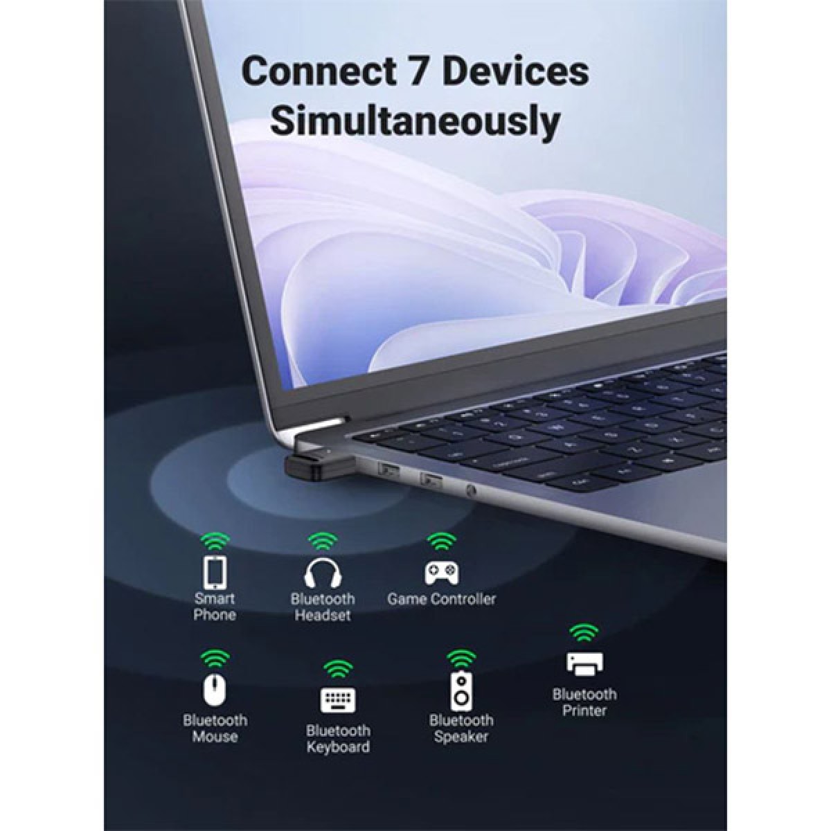 UGREEN CM591 (90225) USB Bluetooth 5.3 Adapter Price in BD