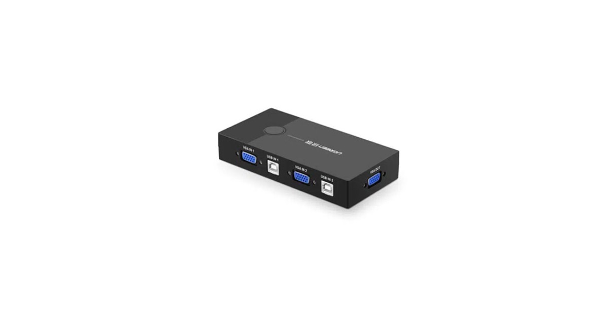 UGREEN CM595 (30357) 2-Port USB KVM Switch Box Price in BD
