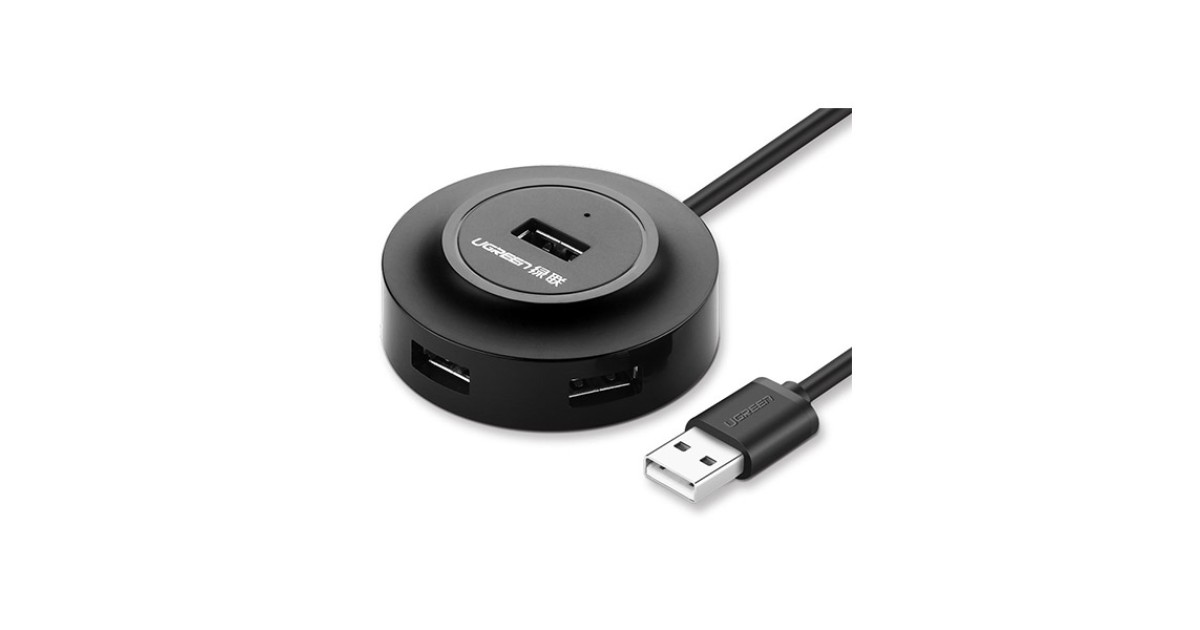 UGREEN CR106 (20277) USB 2.0 Hub 4 Ports 1M Price in BD