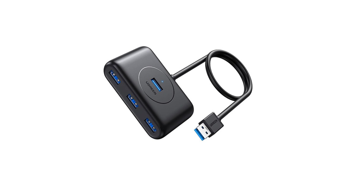 UGREEN CR113 (40850) USB 3.0 Hub with USB-C Port 1M Price in BD