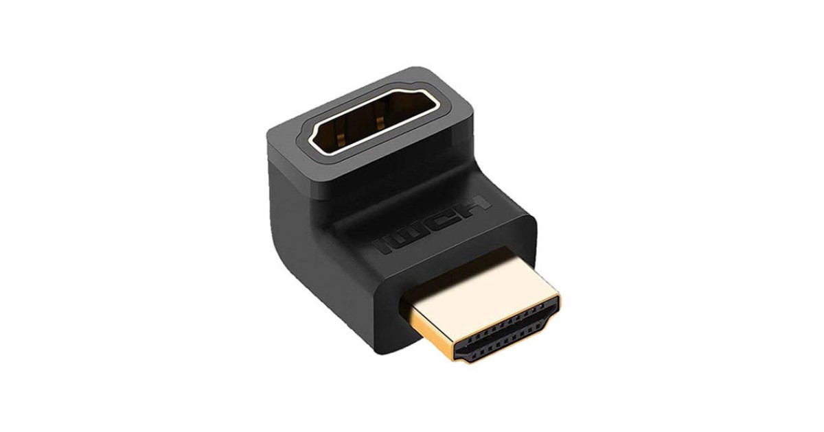 UGREEN HD112 (20110) HDMI Male to Female Angled Adapter