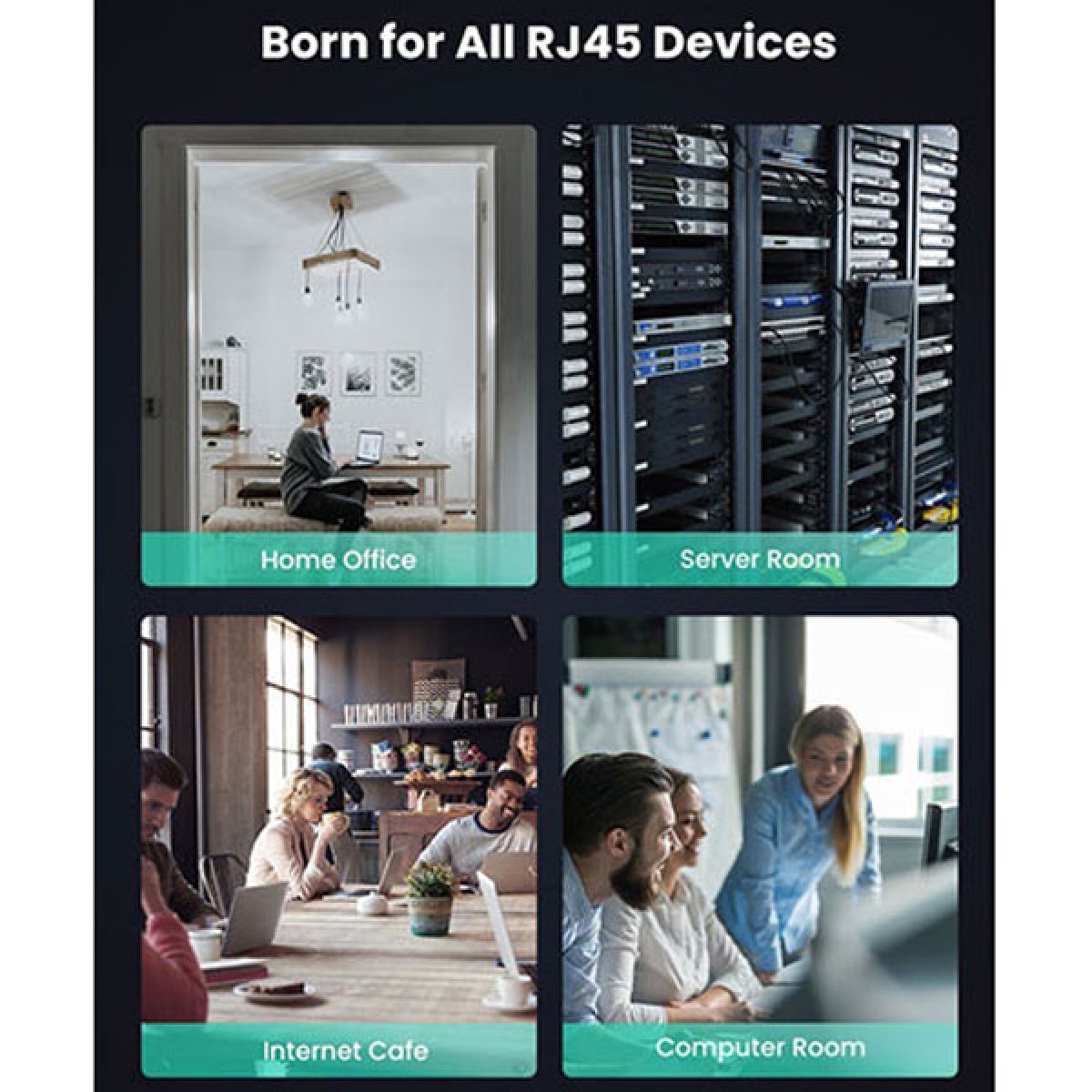 UGREEN NW150 (80425) Cat7 RJ45 Ethernet Cable - 5M