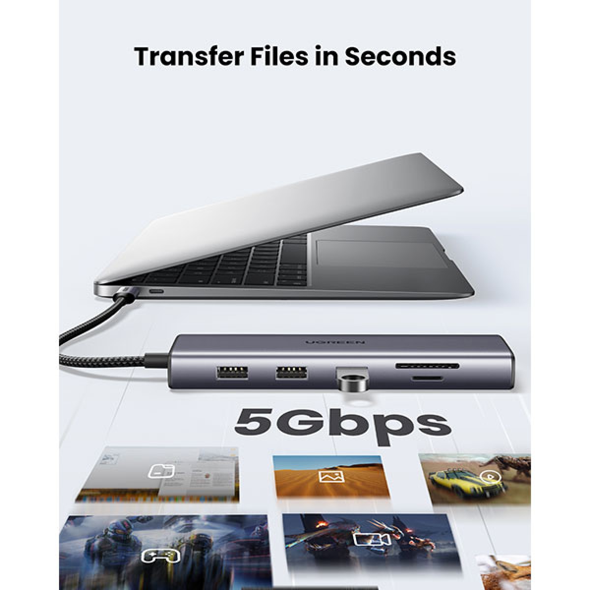 UGREEN CM498 (15601) USB-C Multifunction 10-in-1 Adapter Price in BD