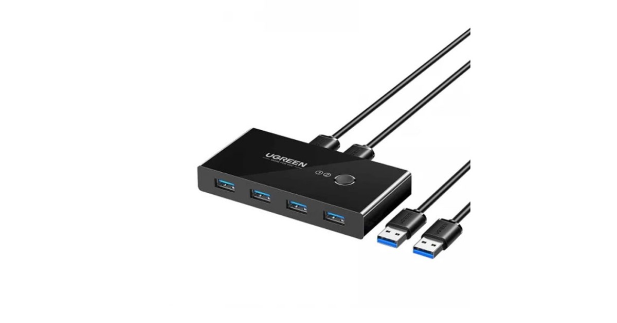 UGREEN US216 (30768) 2-in-4 USB 3.0 Sharing Switch Box