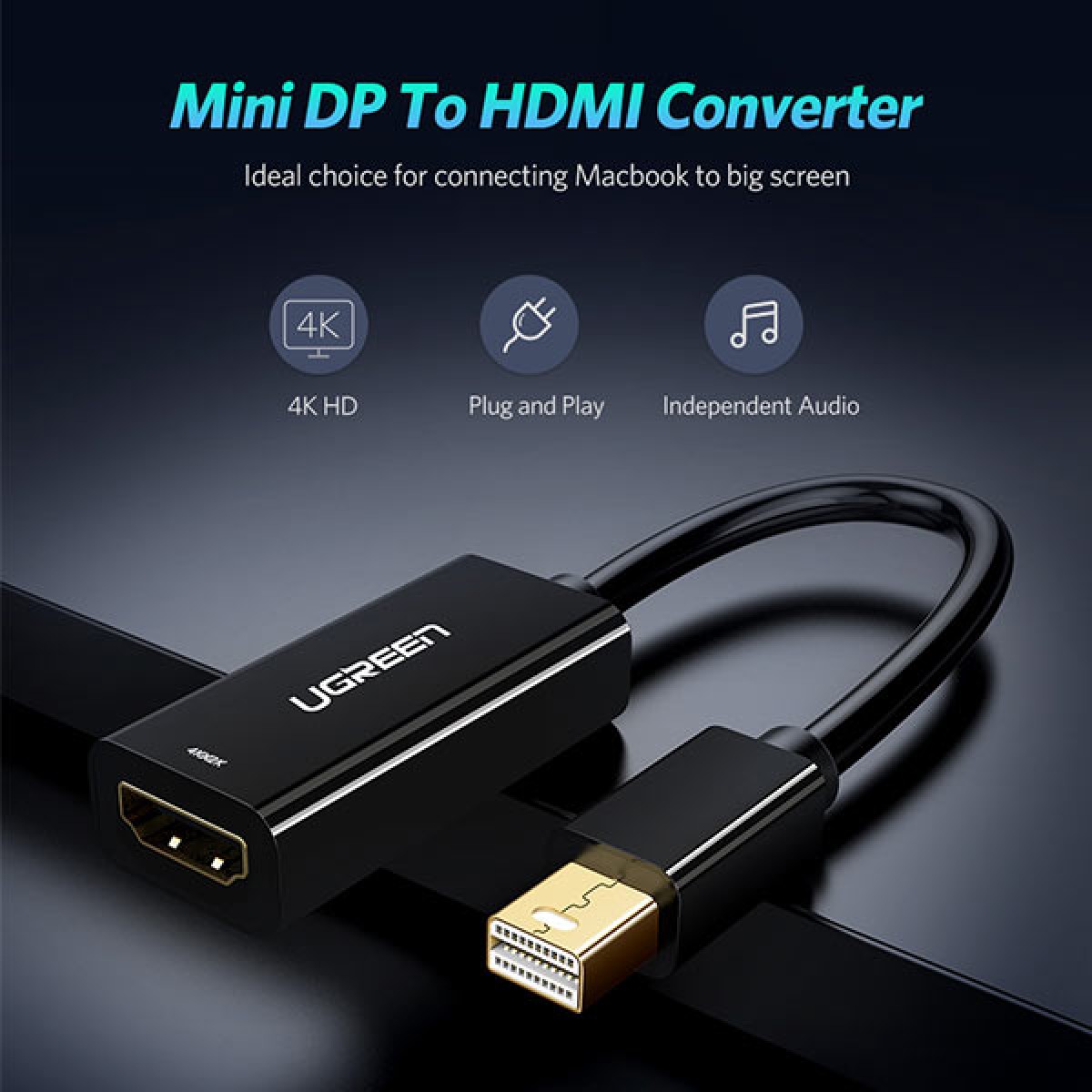 Ugreen MD112 (40360) 4K Mini DP to HDMI Converter Price in BD
