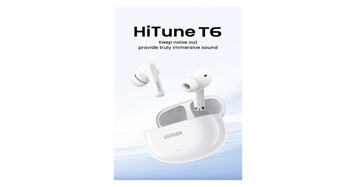 UGREEN WS200 (15158) HiTune T6 Hybrid Earbuds Price in BD