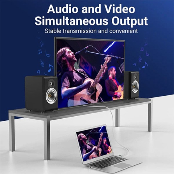 VENTION AABIH 4K Cotton Braided HDMI Cable Price in BD