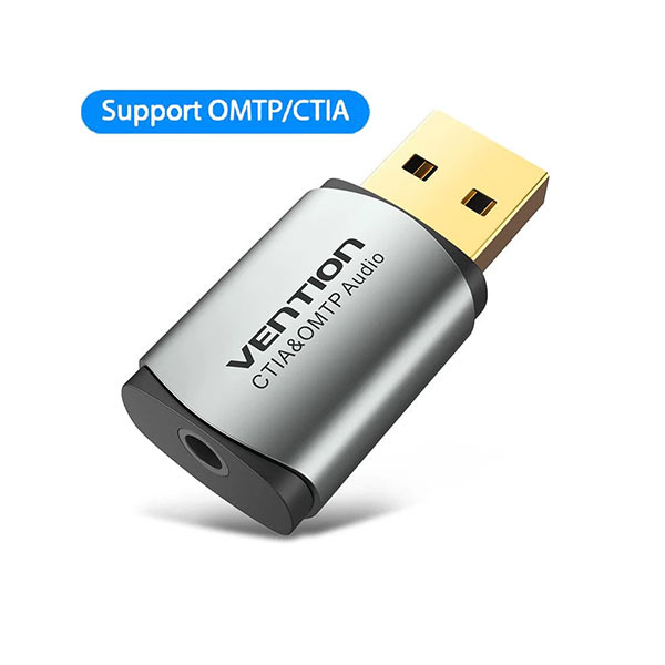 VENTION CDLH0 USB to 3.5mm External Sound Card Price in BD
