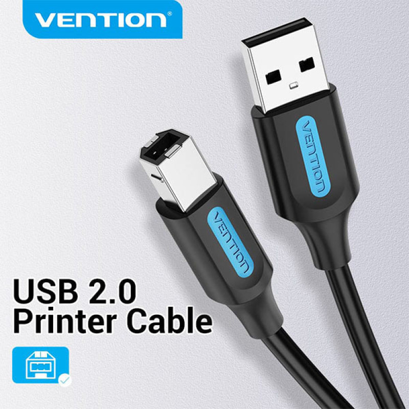 Vention COQBH USB 2.0 Type-A to Type-B Male Print Cable - 2M Price in BD