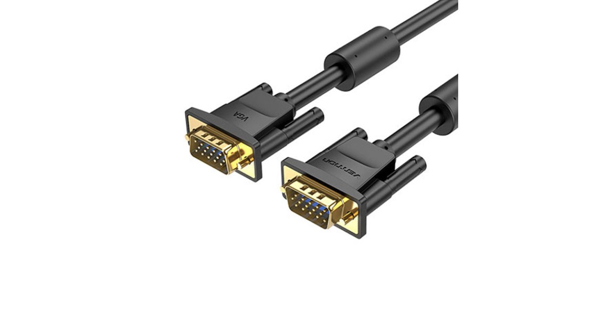 VENTION DAEBJ VGA(3+6) Male to Male Cable