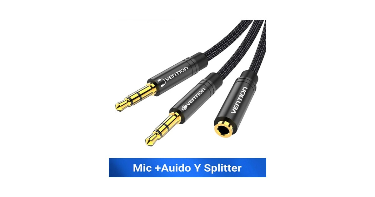 Vention BBTBY 2 in 1 3.5mm Audio Splitter Cable Price in BD
