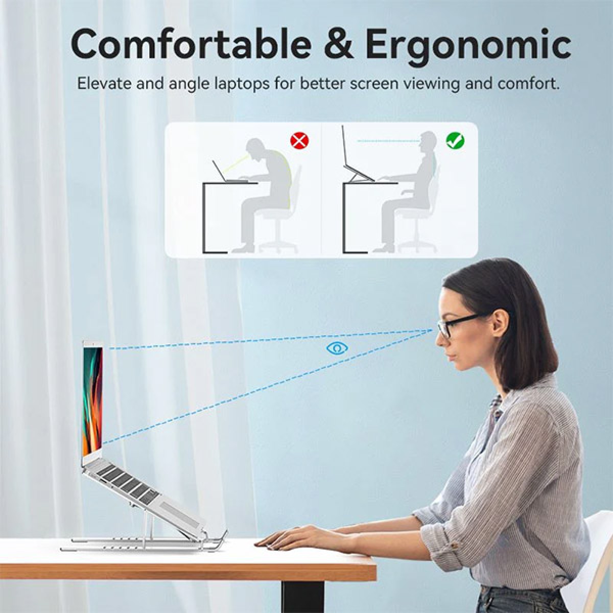 Vention KDMI0 Foldable Laptop Stand Price in BD
