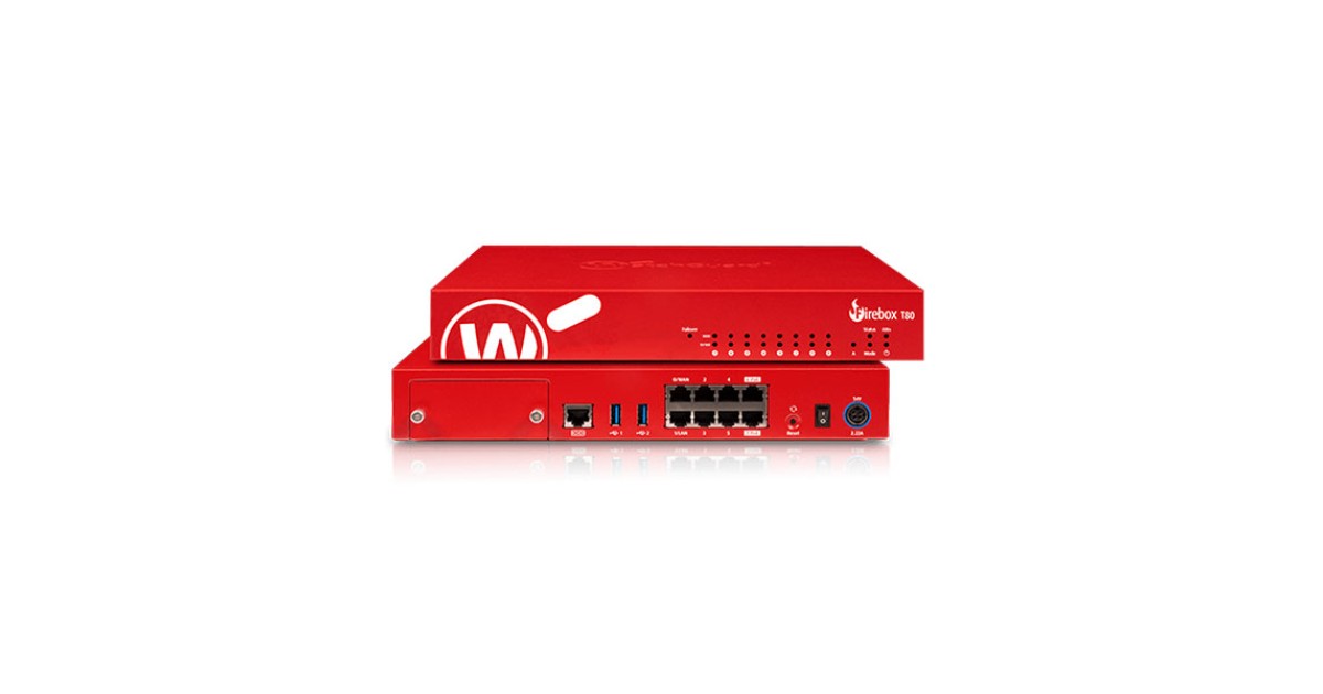 WatchGuard Firebox T80 Firewall price in Bangladesh
