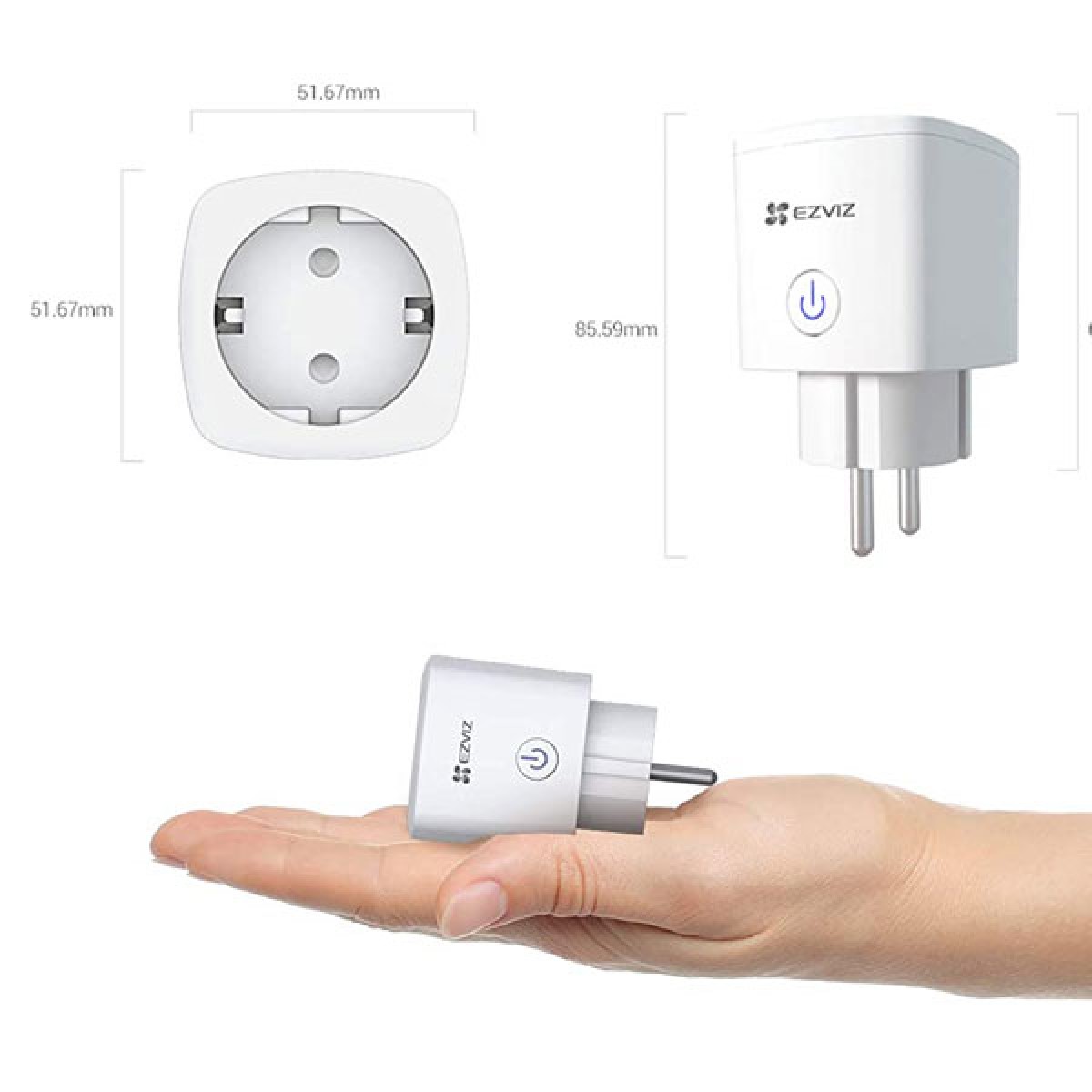 Hikvision EZVIZ CS-T30-10A-EU Smart Plug