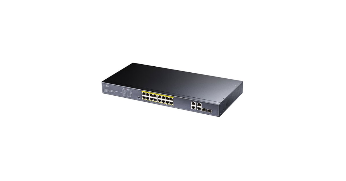 CUDY GS1020PS2 16-Port Gigabit PoE+ Switch price in Bangladesh