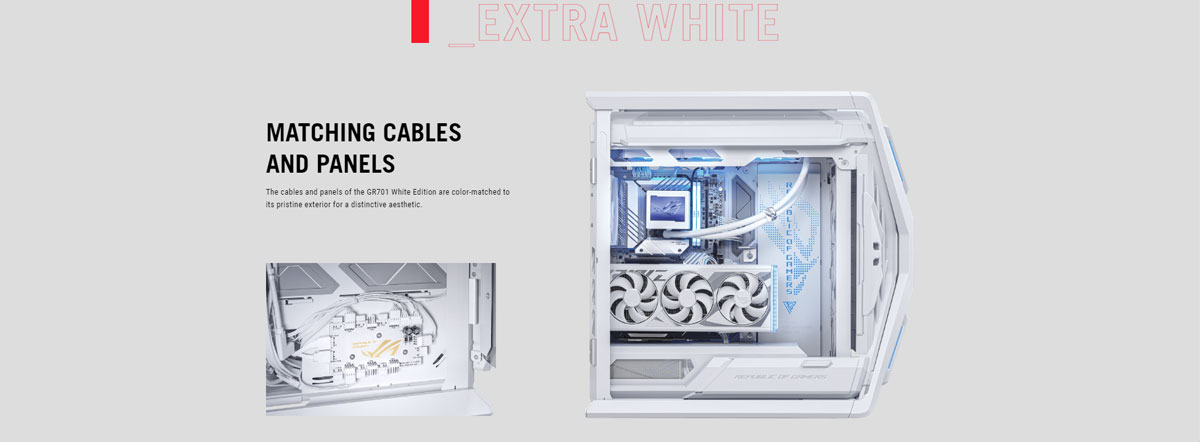 Asus ROG HYPERION (GR701) White edition Gaming Casing Price in Bangladesh