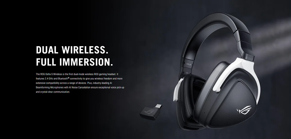 ASUS ROG Delta S Wireless Lightweight Gaming Headphone Price in BD
