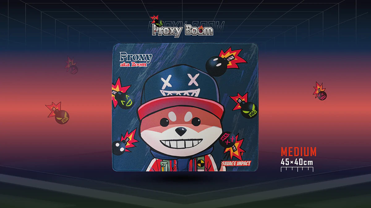 A4tech Bloody BP-45 Proxy Boom (Ink) X Savage Mouse Pad Price in BD