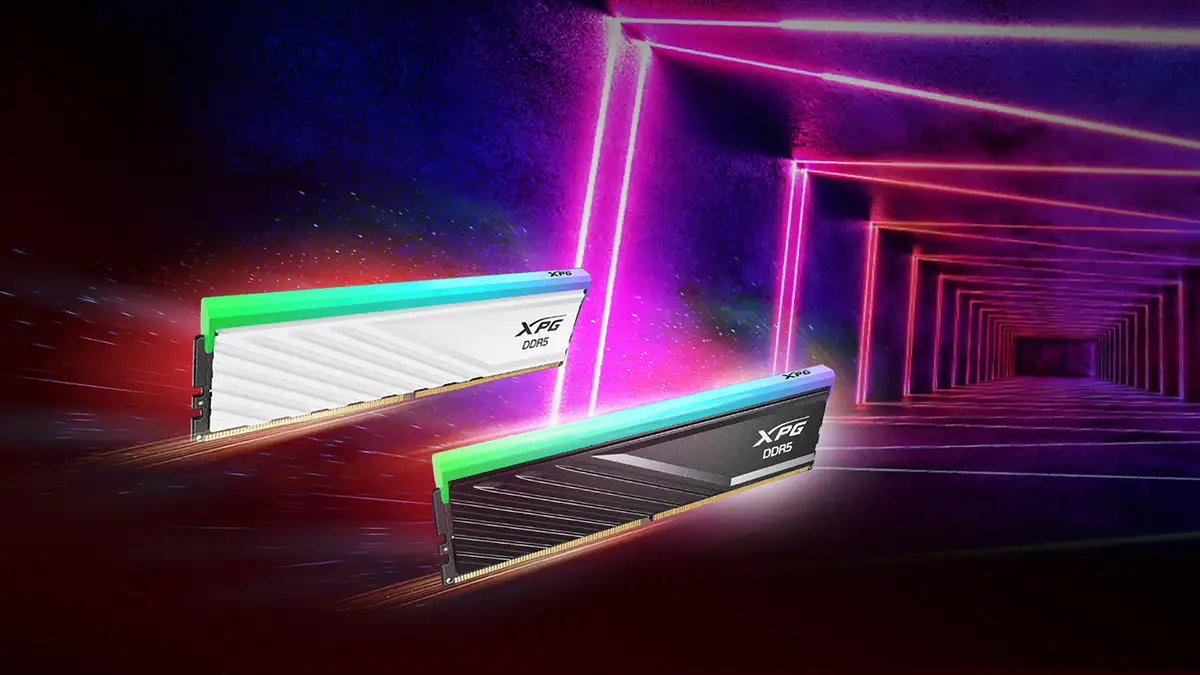 ADATA Lancer Blade 16GB DDR5 6000 MHz RGB Desktop Gaming RAM - White ...